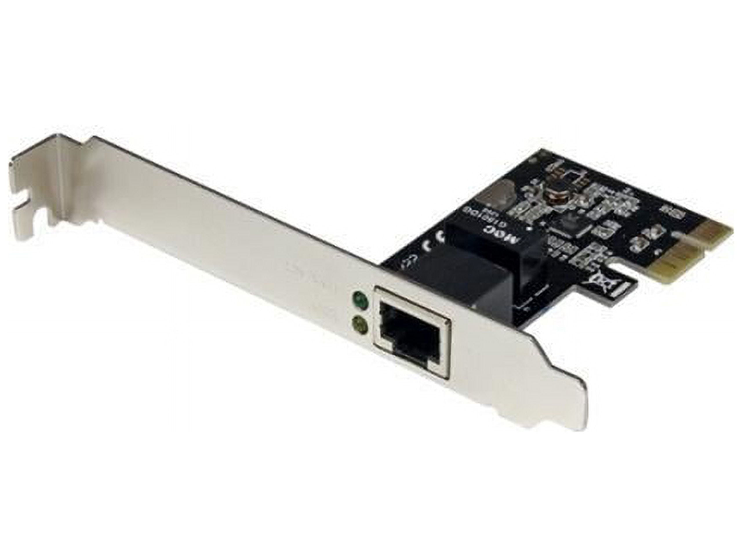 StarTech.com 1 Port PCI Express PCIe Gigabit Network Server Adapter NIC ...