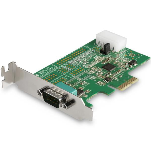 Startech 1 Port RS232 Serial Adapter Card with 16950 UART - PCIe to Serial Adapter - Supports ...