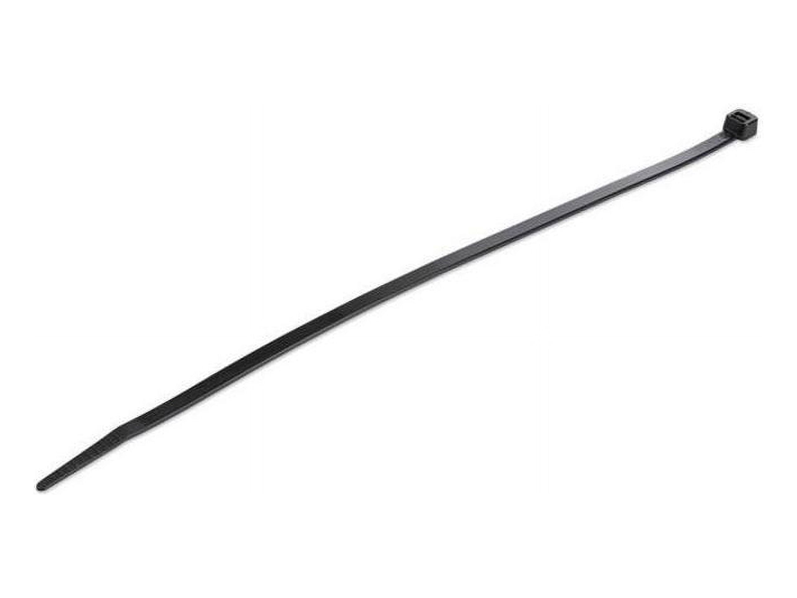 StarTech 10" Extra Large Cable Ties Black 1000 Pack CBMZT10BK - Walmart ...