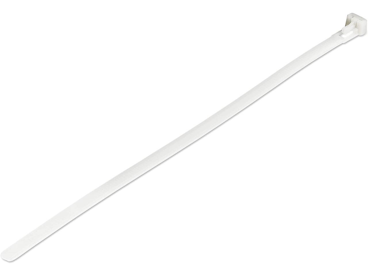 StarTech 10" Reusable Resealable Adjustable Network Cable Ties100pk ...