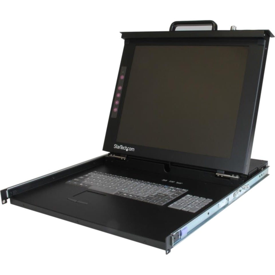 StarTech 1U 17 Rackmount Lcd Console - Usb + Ps/2 - 1 Computer(S) - 17 ...
