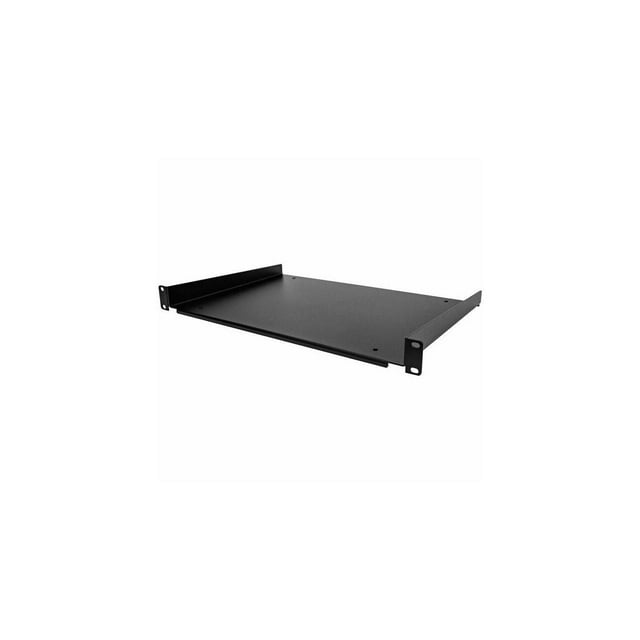 StarTech 1U Server Rack Shelf - 12 Deep - Universal Rack Mount ...