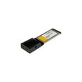 StarTech 2 Port ExpressCard 1394b FireWire Laptop Adapter Card ...
