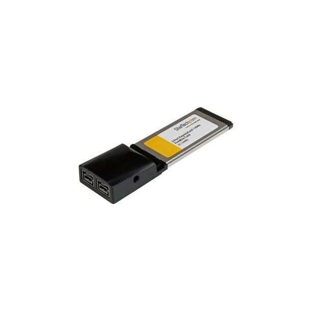 StarTech 2 Port ExpressCard 1394b FireWire Laptop Adapter Card ...