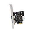 StarTech 2-Port PCI Express (PCIe) SuperSpeed USB 3.0 Card Adapter with ...