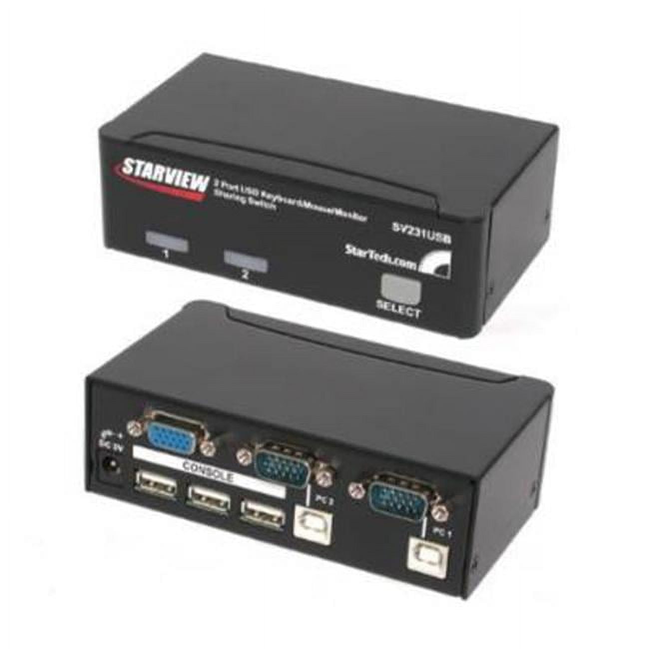StarTech 2-Port Professional USB KVM Switch Kit - Walmart.com