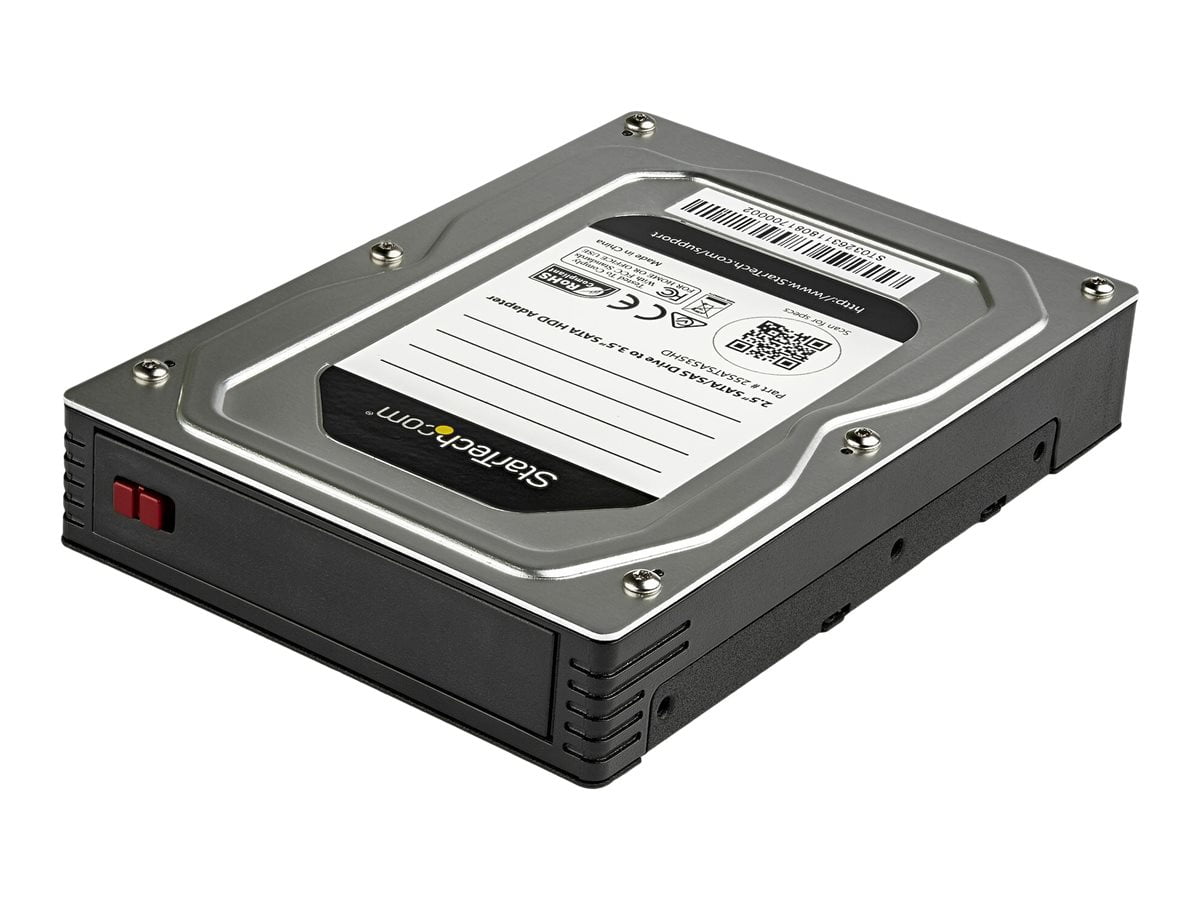 StarTech 25SATSAS35HD 2.5" to 3.5" Hard Drive Adapter - For SATA and ...
