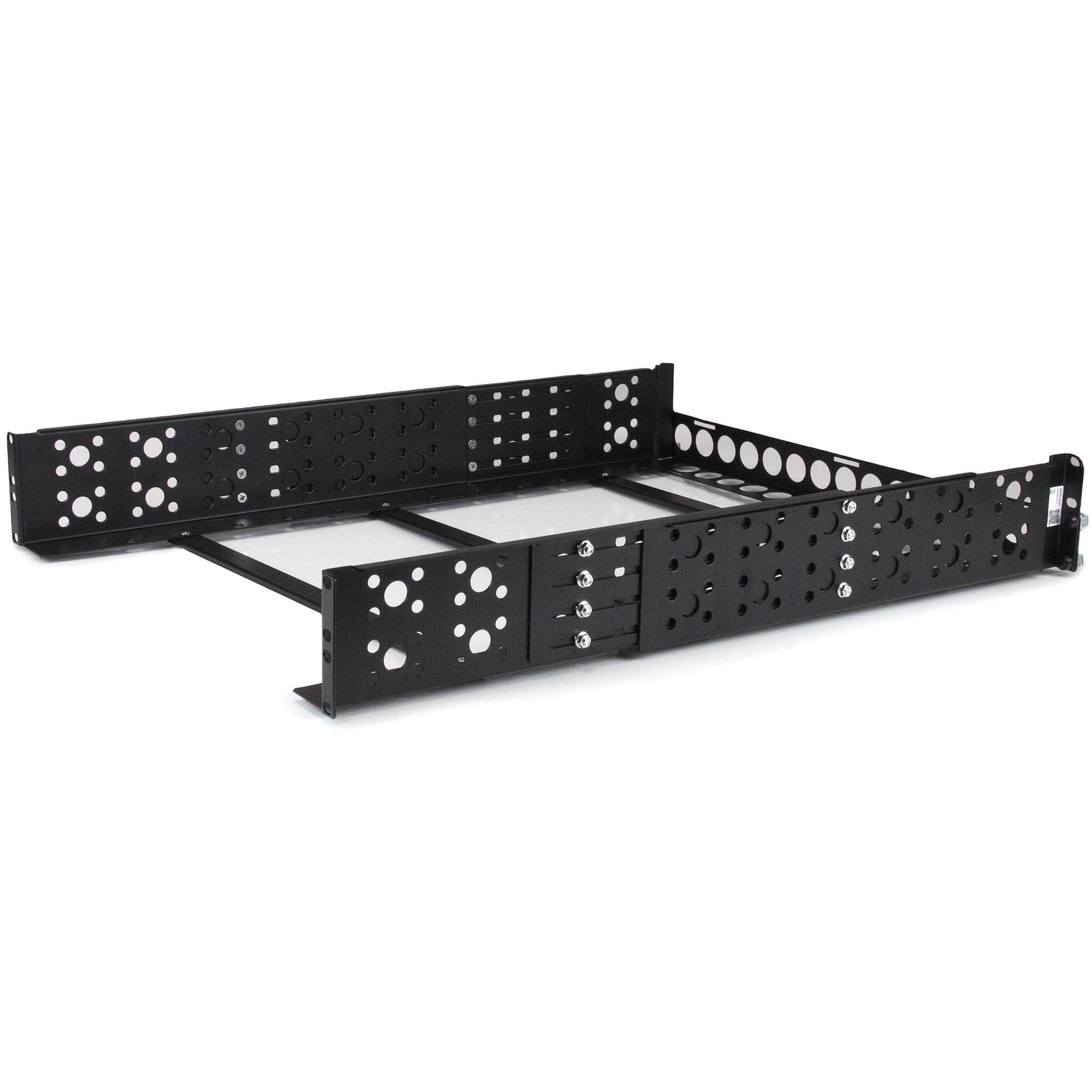2U FIXED 19IN UNIVERSAL SVR RACK RAILS - Walmart.com