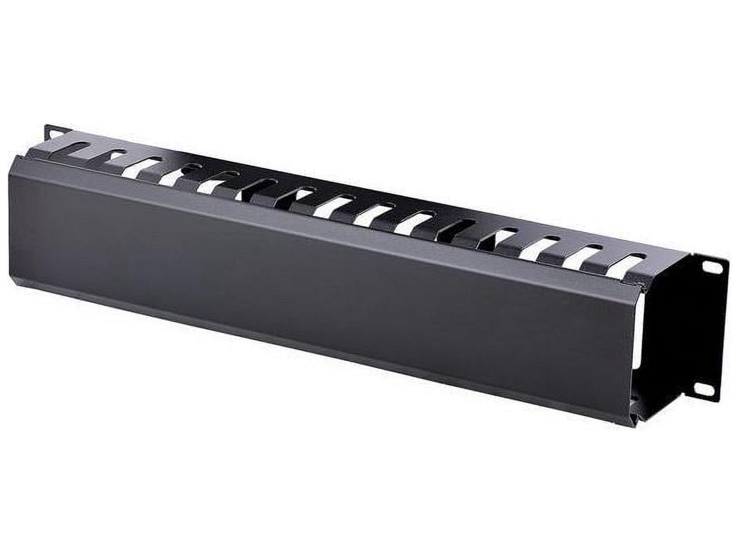 StarTech 2U Horizontal Finger Duct Rack Cable Management Panel ...