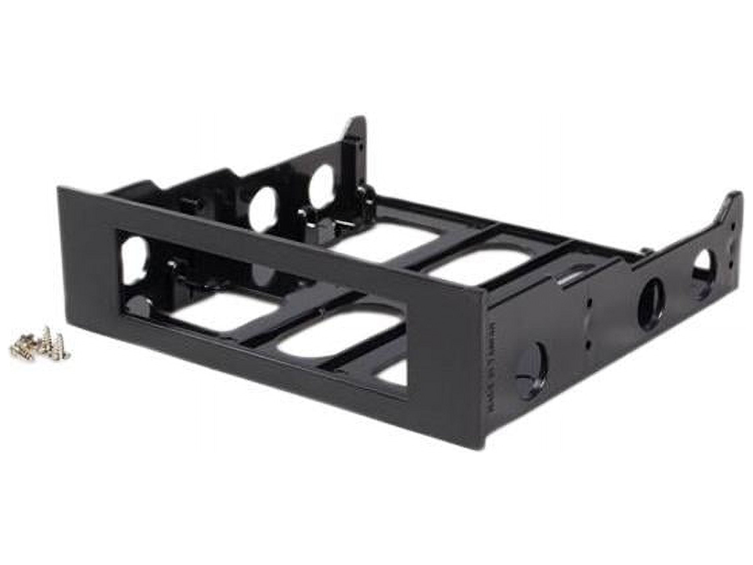 StarTech 3.5-Inch to 5.25-Inch Floppy Mounting Kit Bracket (Black Plastic) - Walmart Business ...
