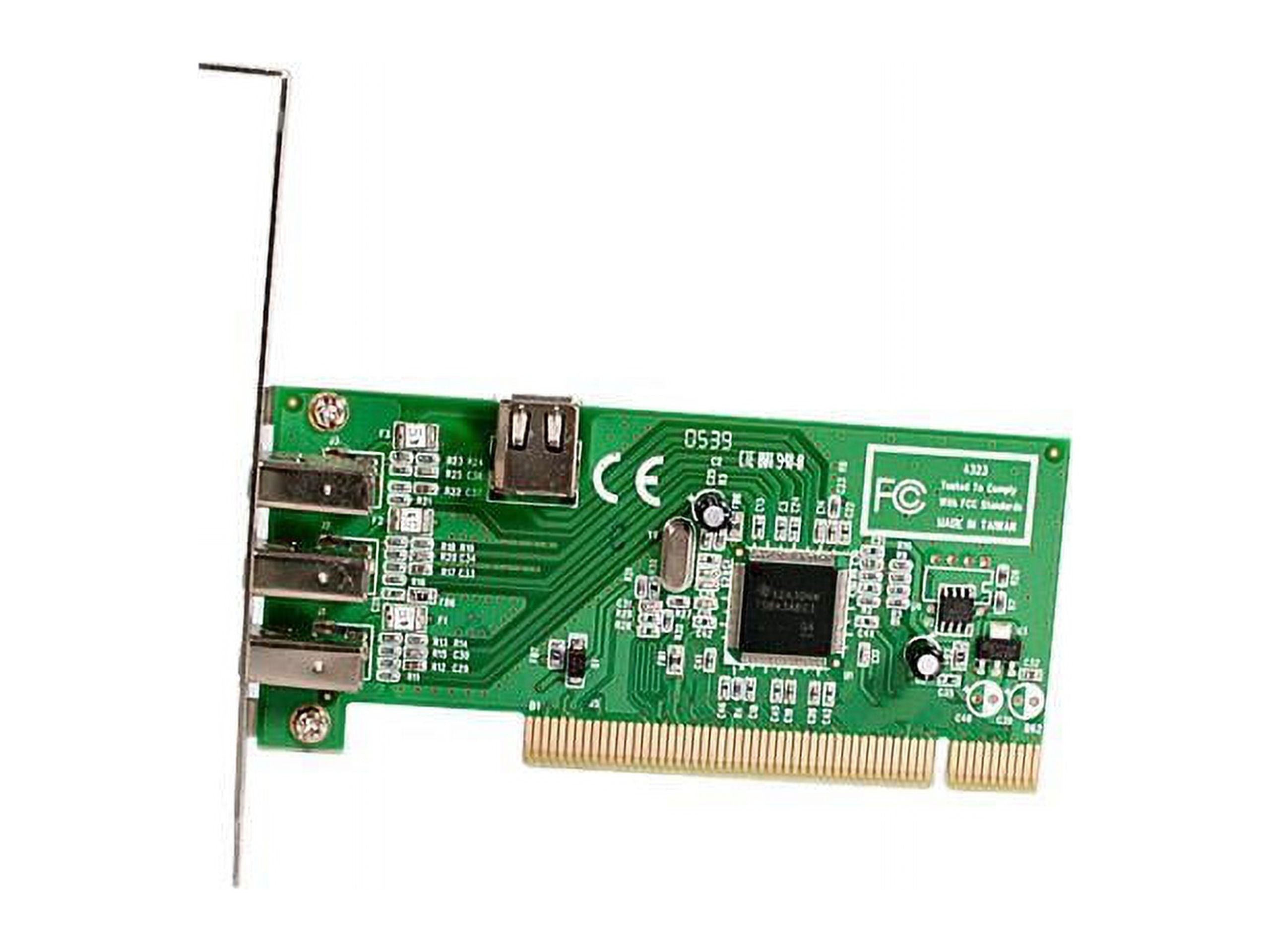 StarTech 3 Port IEEE-1394 FireWire PCI Card - Walmart.com