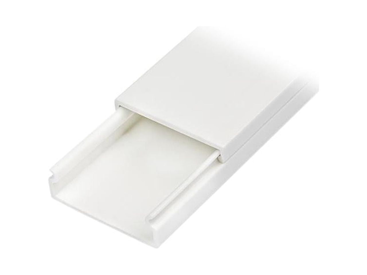 StarTech 39" Cable Management Raceway w/Adhesive Tape, White CBMWWD3211 ...