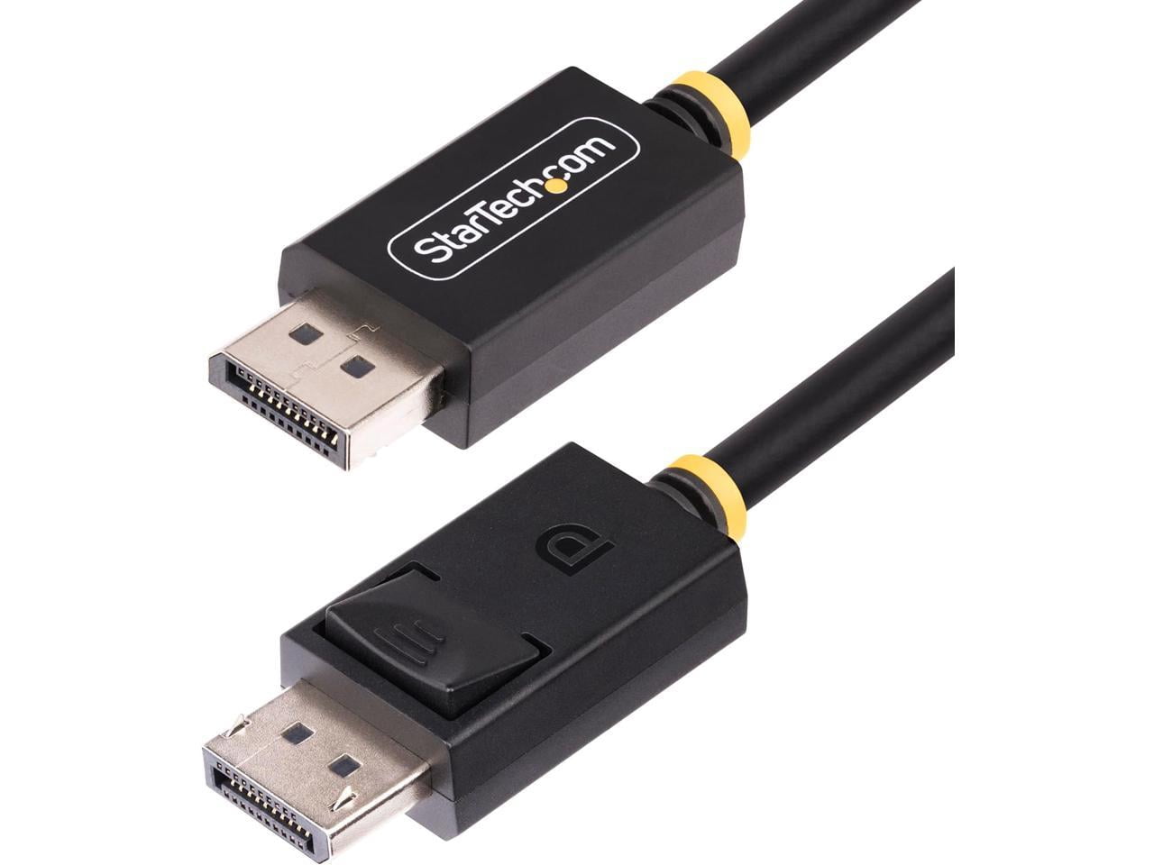 StarTech 3FT DISPLAYPORT 2.1 CABLE, VESA CERTIFIED DP80 DISPLAYPORT ...