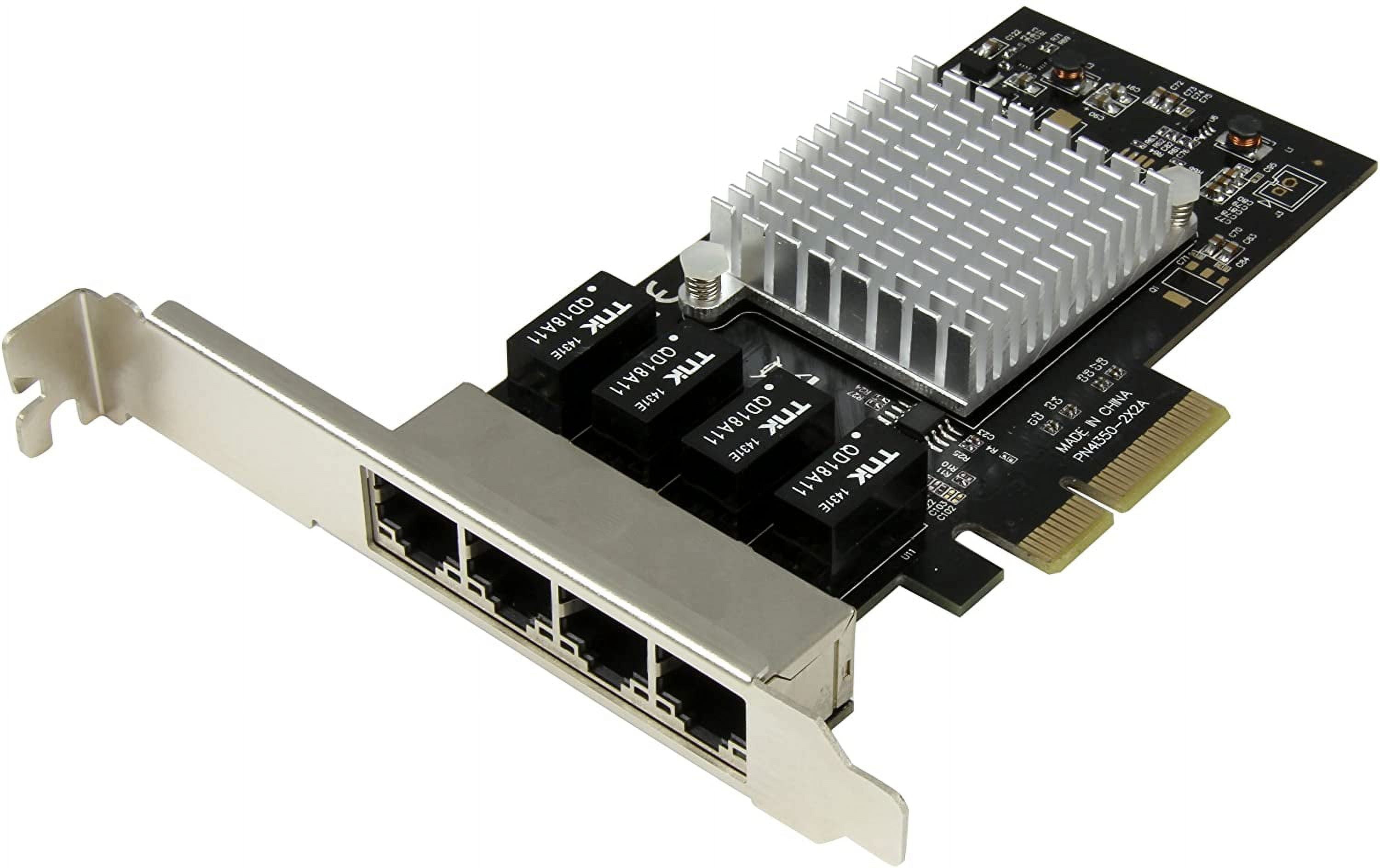 StarTech 4-Port Gigabit Ethernet Network Card - Walmart.com