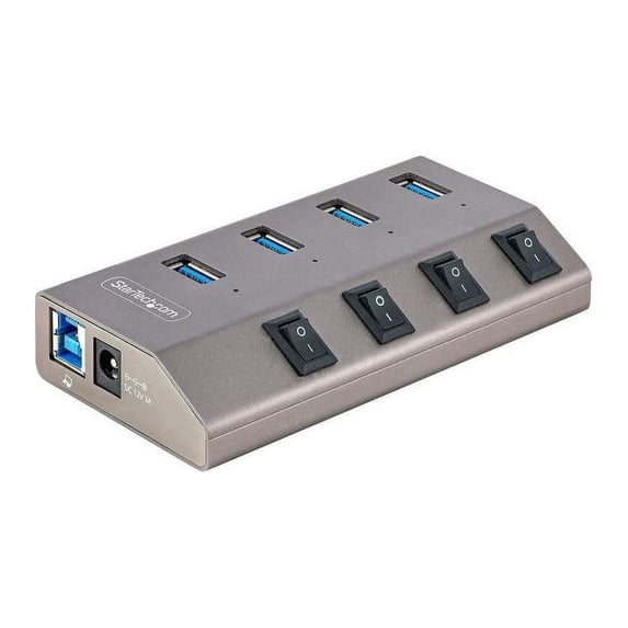 Free Shipping! StarTech.com 4-Port Self-Powered USB-C Hub with ...