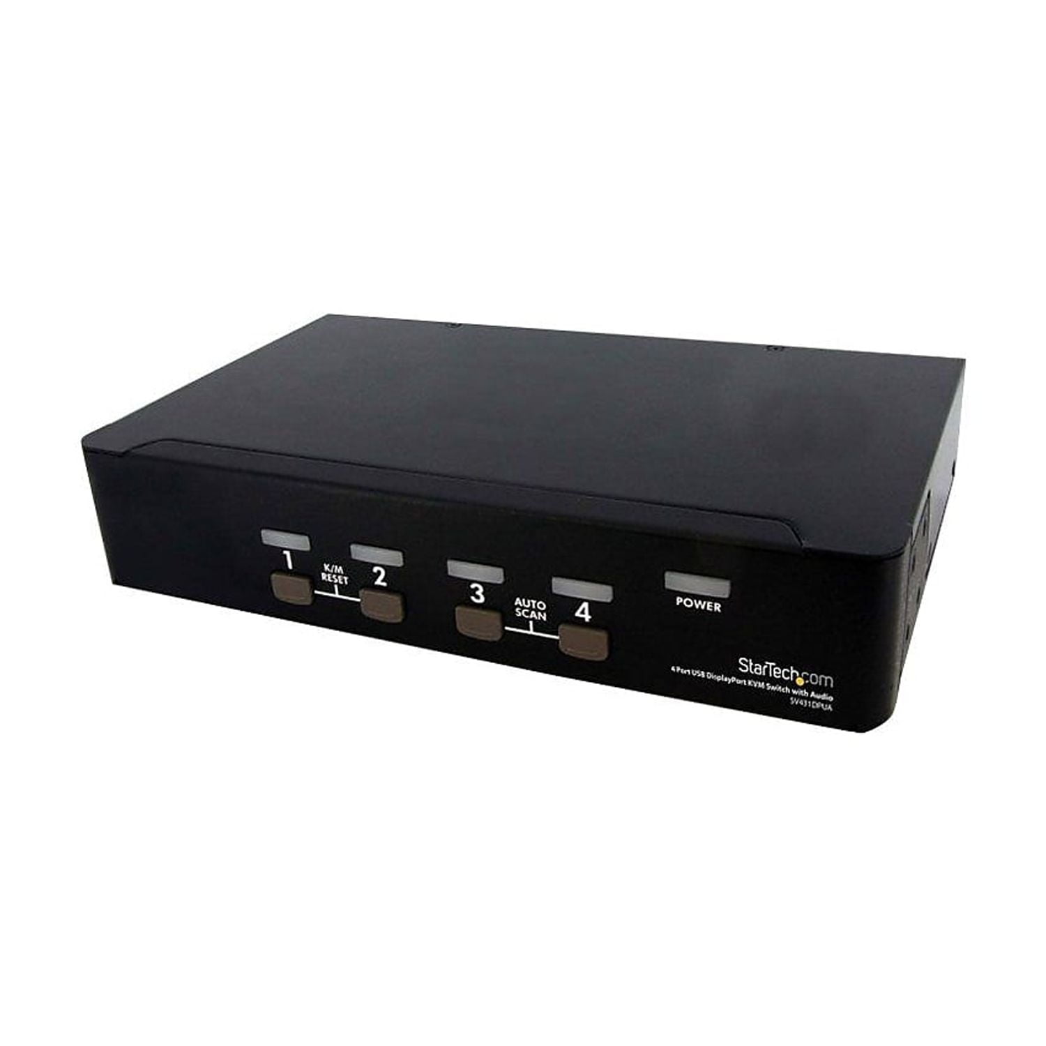 StarTech 4 Port USB DisplayPort KVM Switch with Audio - Walmart.com