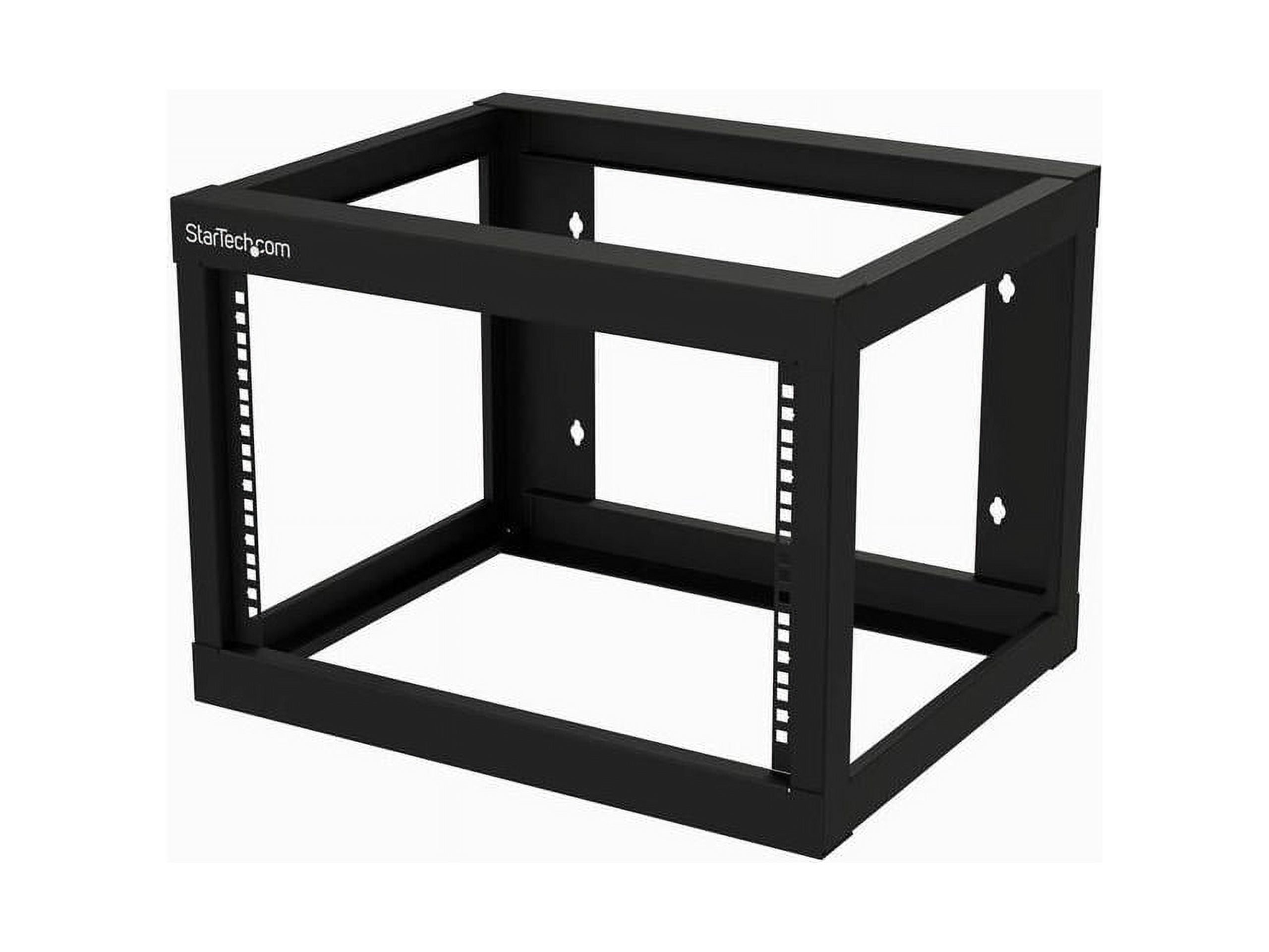 StarTech.com RK619WALLO 6U Wall-mount Rack, Open Frame, 18 in. Deep ...