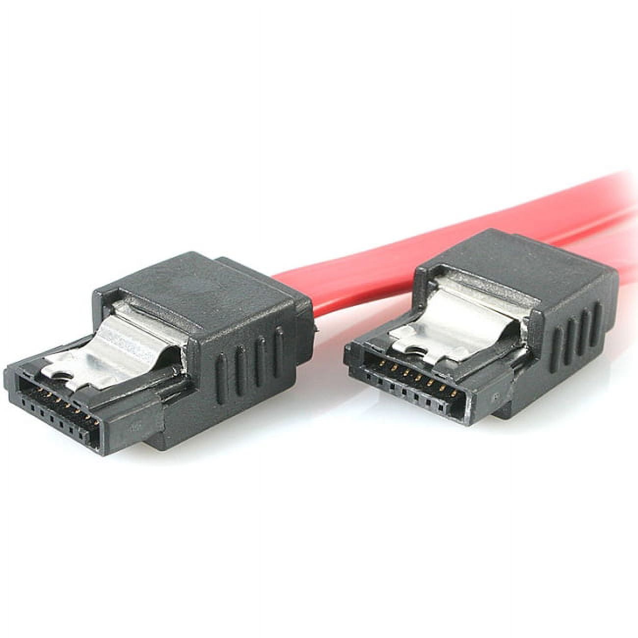 StarTech 8 Inch Latching SATA to SATA Cable - Walmart.com