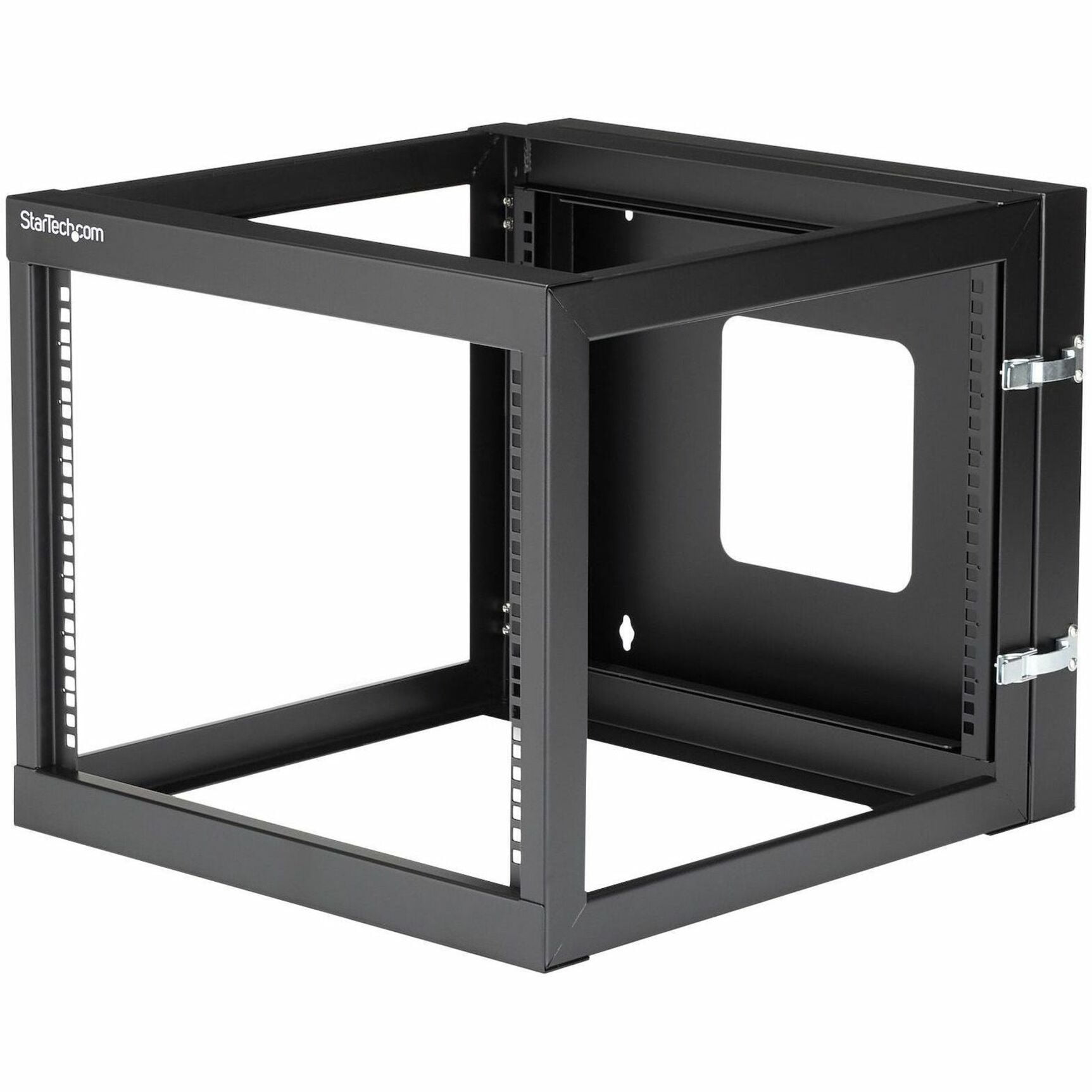 8U HINGED WALLMOUNT OPEN FRAME CABINET SERVER RACK - Walmart.com
