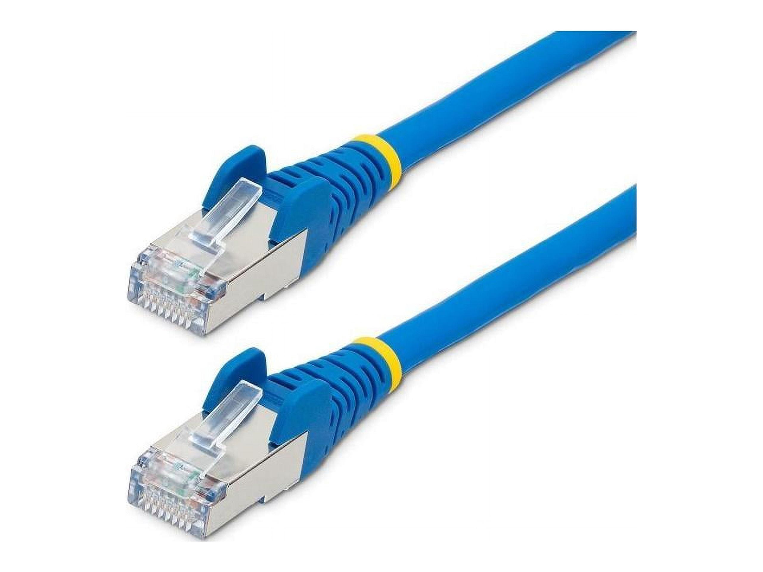 StarTech 9ft CAT6a Snagless Shieled FTP Ethernet Cable Blue ...