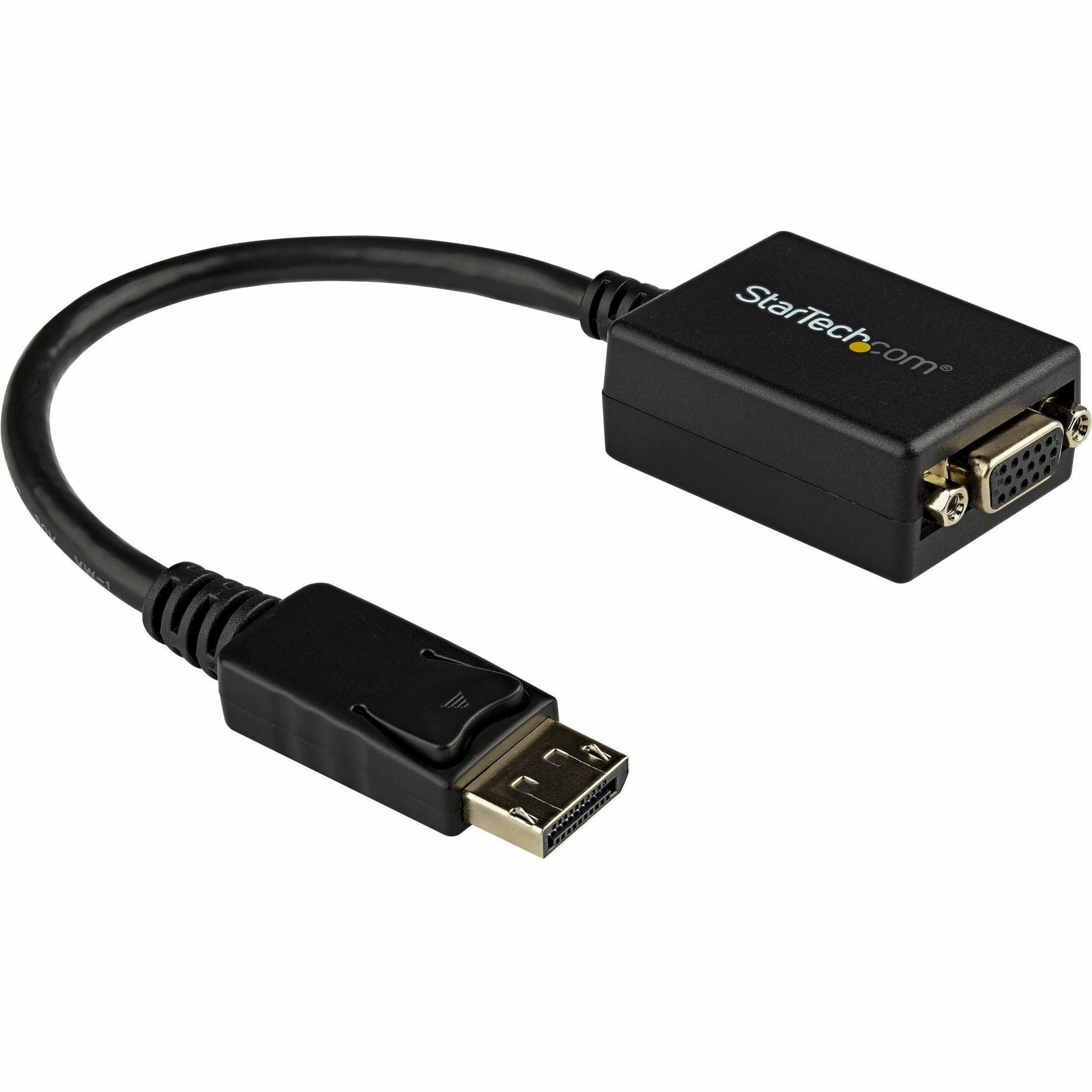 StarTech Accessory DP2VGA2 Display Port to VGA Video Adapter Converter Retail Walmart Business Supplies