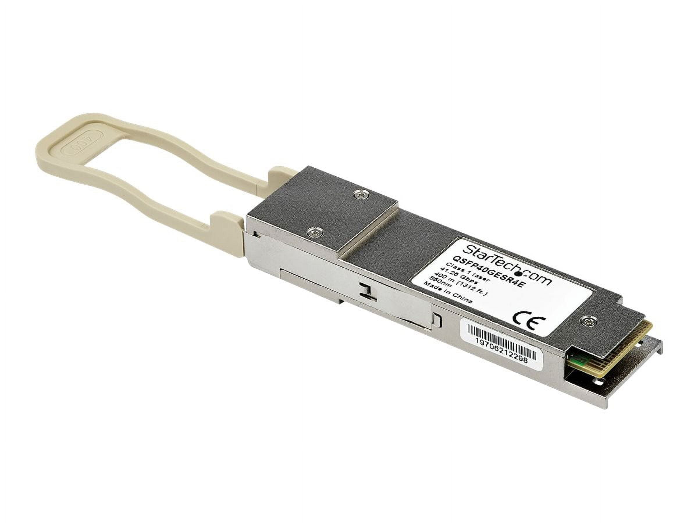 StarTech Arista Networks QSFP-40G-SR4 Compatible QSFP+ Fiber Optic ...