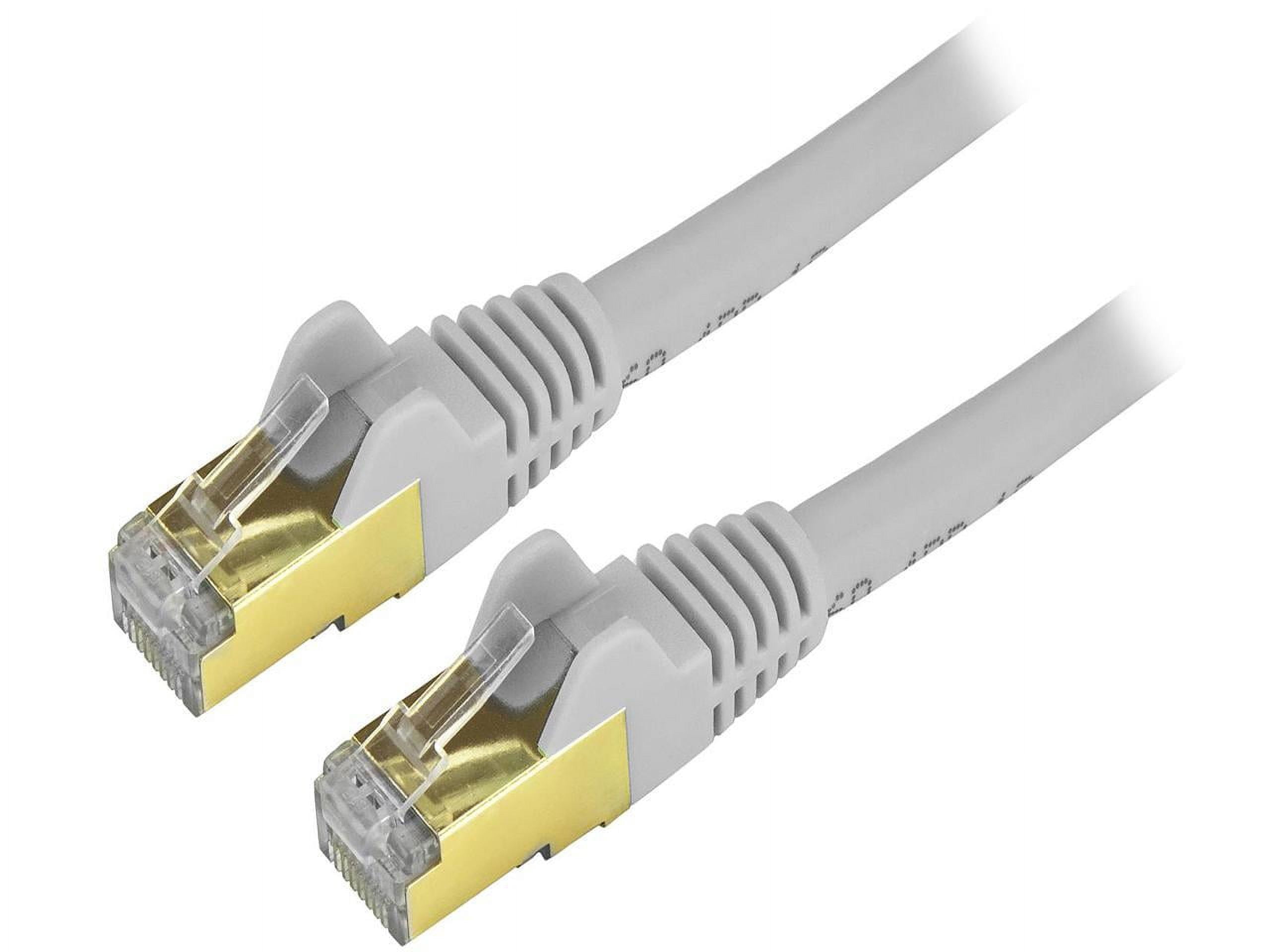 StarTech 9ft CAT6a Ethernet Cable - 10 Gigabit Shielded Snagless RJ45 ...