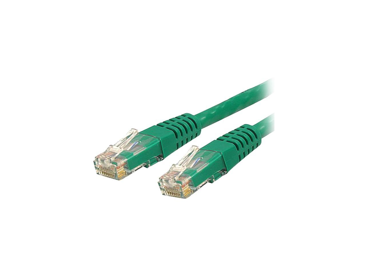 StarTech C6PATCH35GN 35ft Green Cat6 UTP Patch Cable ETL Verified ...