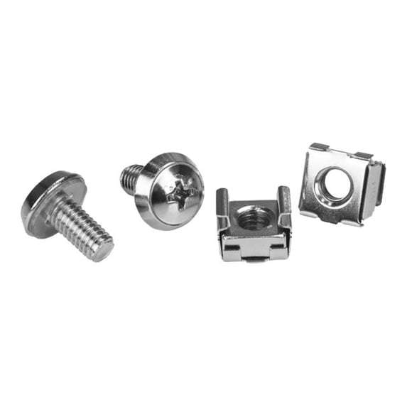 StarTech CABSCRWM620 StarTech.com Rack Screws - 20 Pack - Installation ...