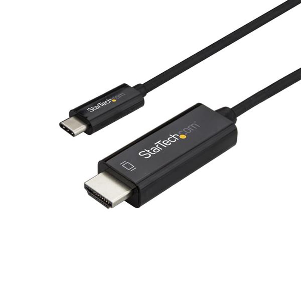 StarTech CDP2HD3MBNL USB C to HDMI Cable - 3m / 10 ft - Black - 4K at ...
