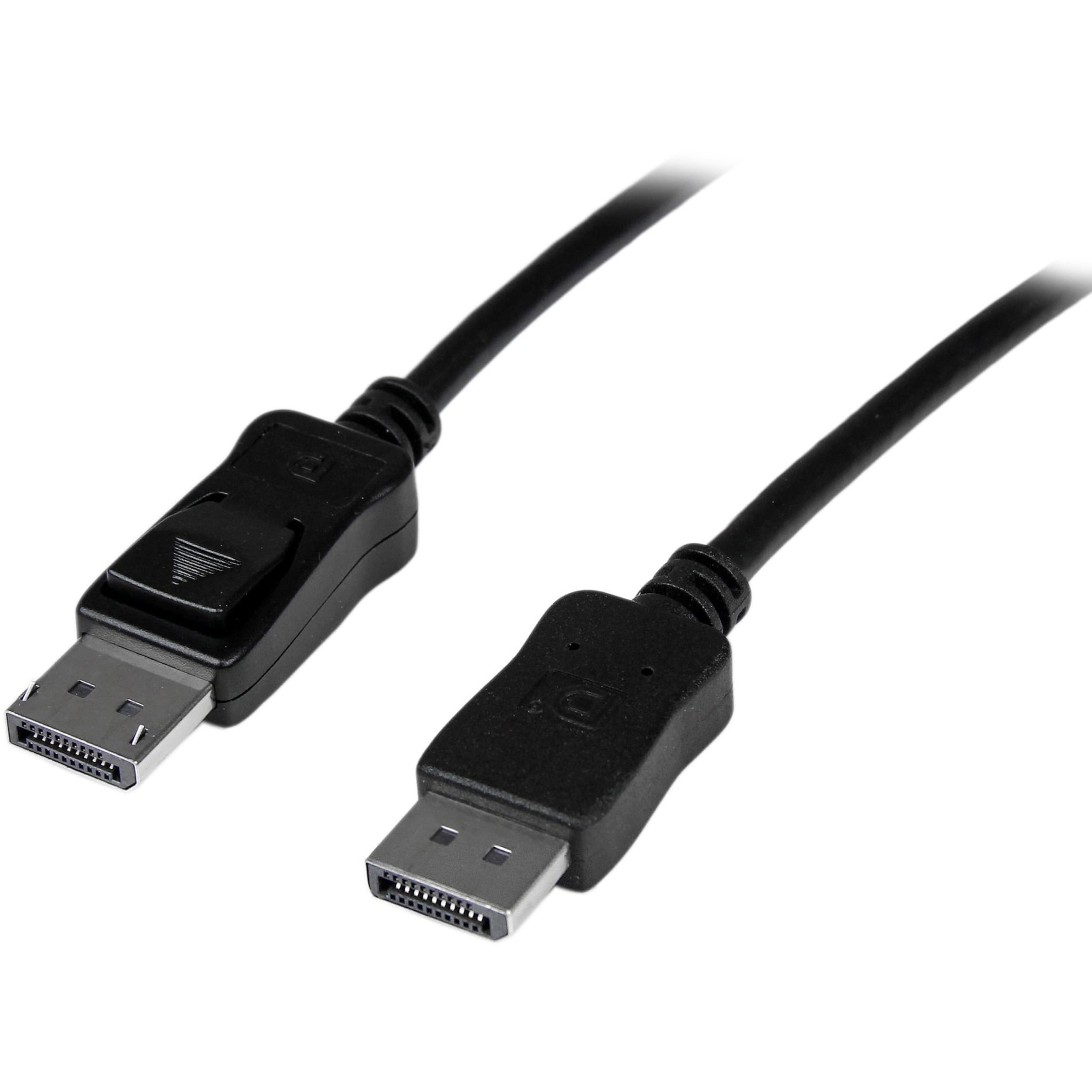 StarTech 15m / 49.21' Active Cable with 20 Pin DisplayPort Latching ...