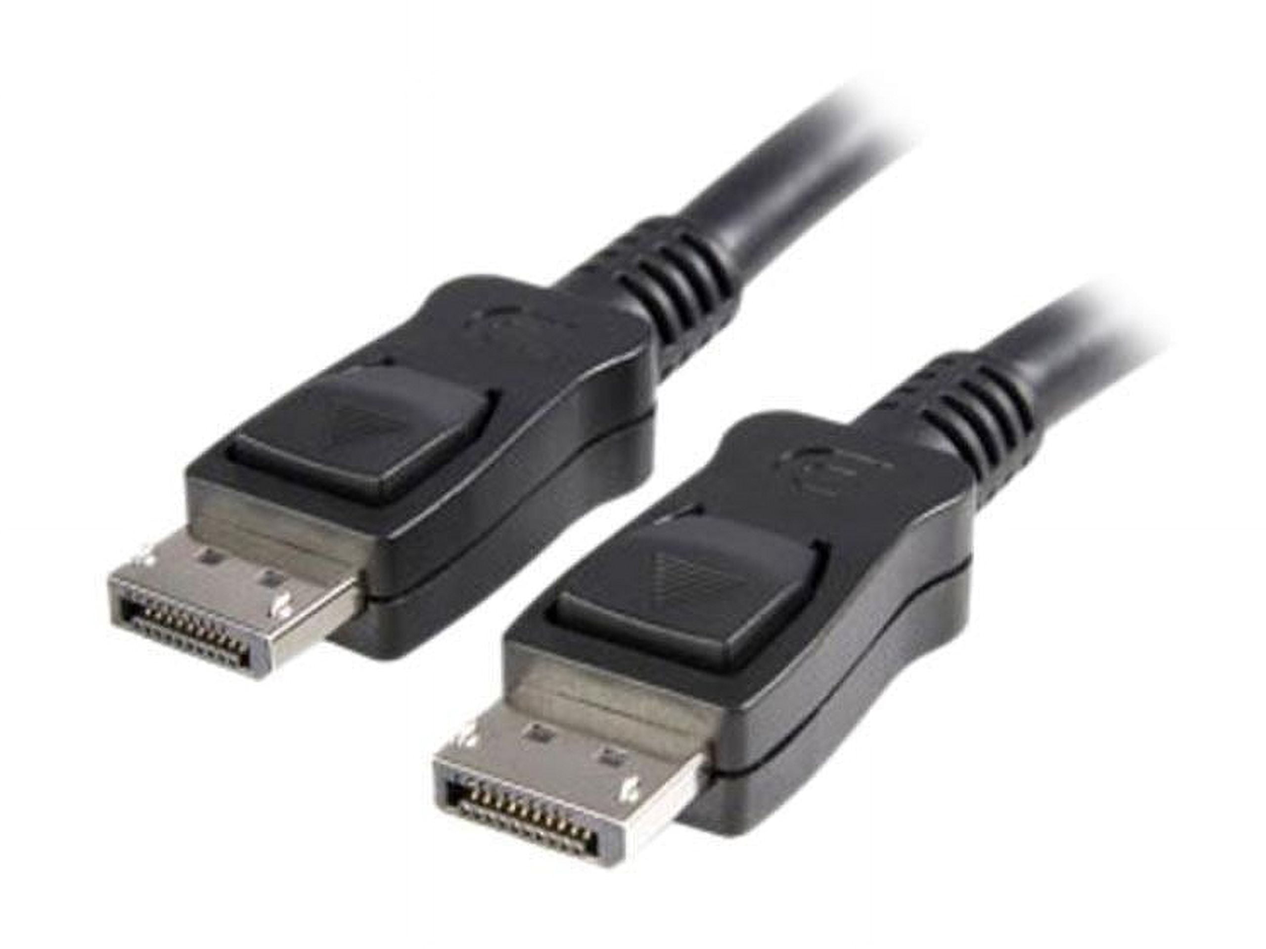 StarTech DISPL2M 6.60 ft. Black Connector A: 1 x DisplayPort (20 pin ...