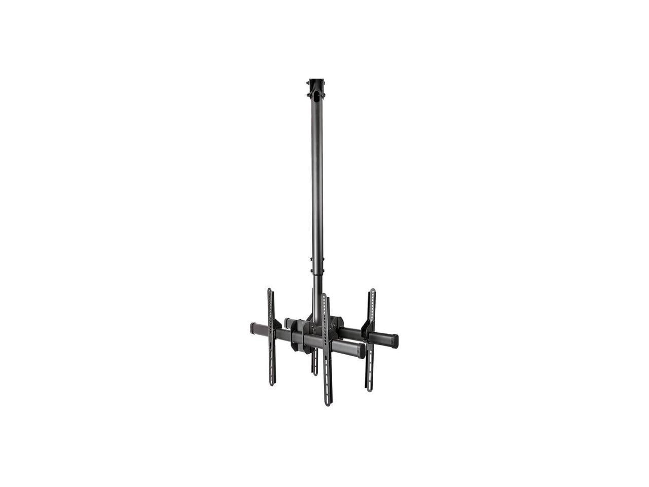 StarTech Dual Back to Back 32" to 75" Displays Ceiling Mount Max 99lbs ...