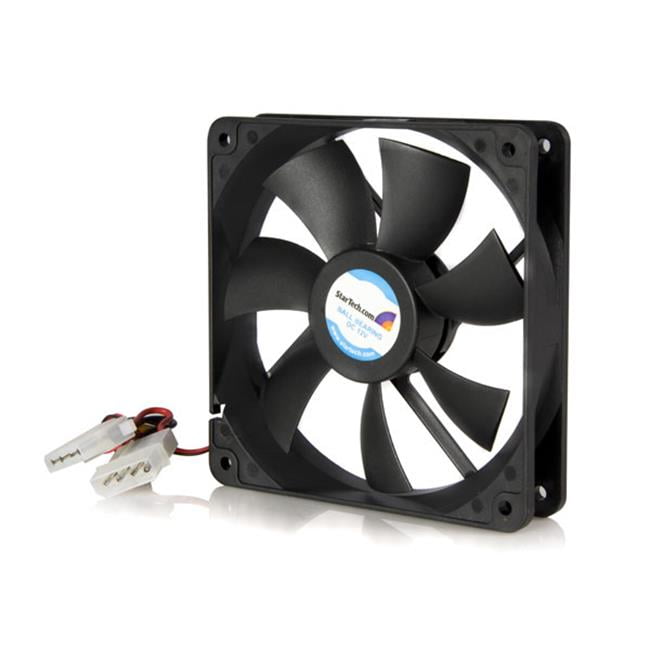 StarTech FANBOX12 120x25mm Dual Ball Bearing Computer Case Fan w/ LP4 ...