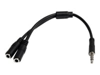 StarTech Headset Adapter for Headsets w/ Separate Headphone/Microphone ...