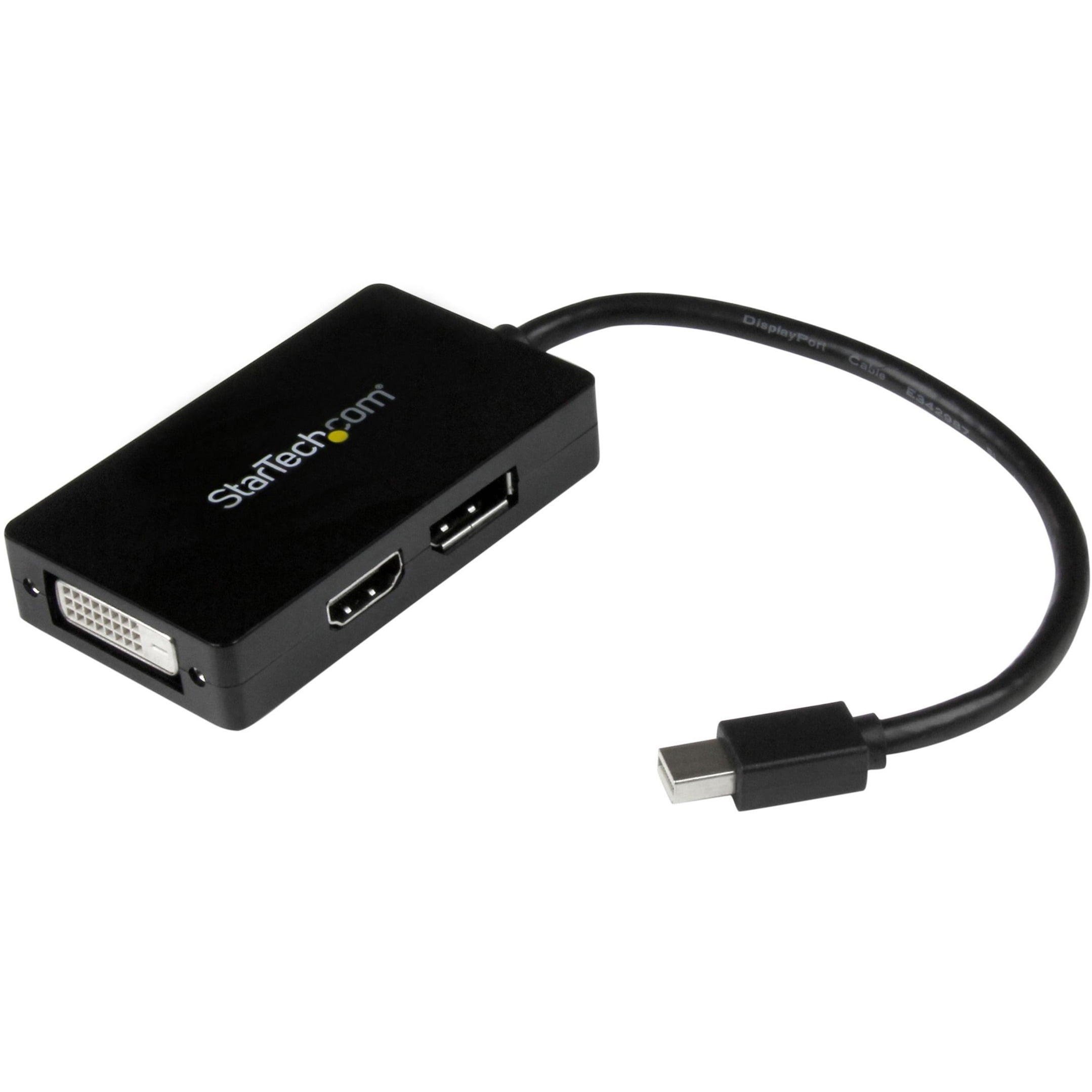 StarTech Mini DisplayPort to DisplayPort/DVI/HDMI Adapter - Walmart ...