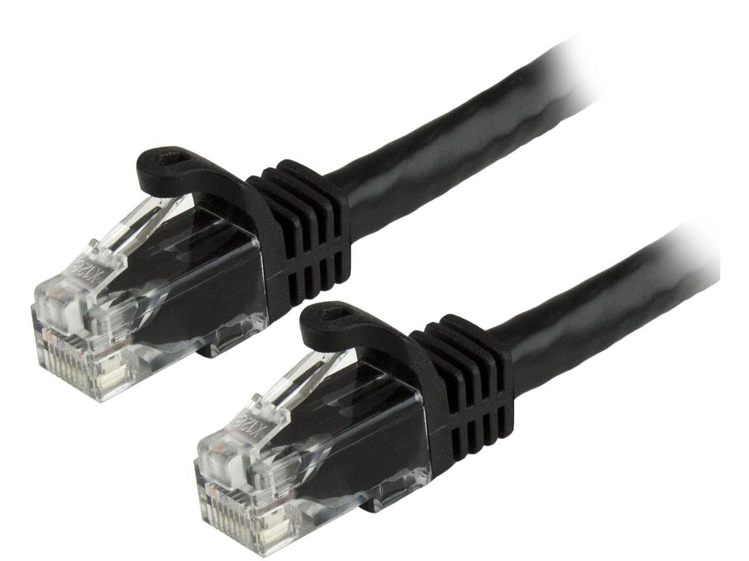 StarTech N6PATCH14BK StarTech.com Cat6 Patch Cable - 14 ft. - Black ...