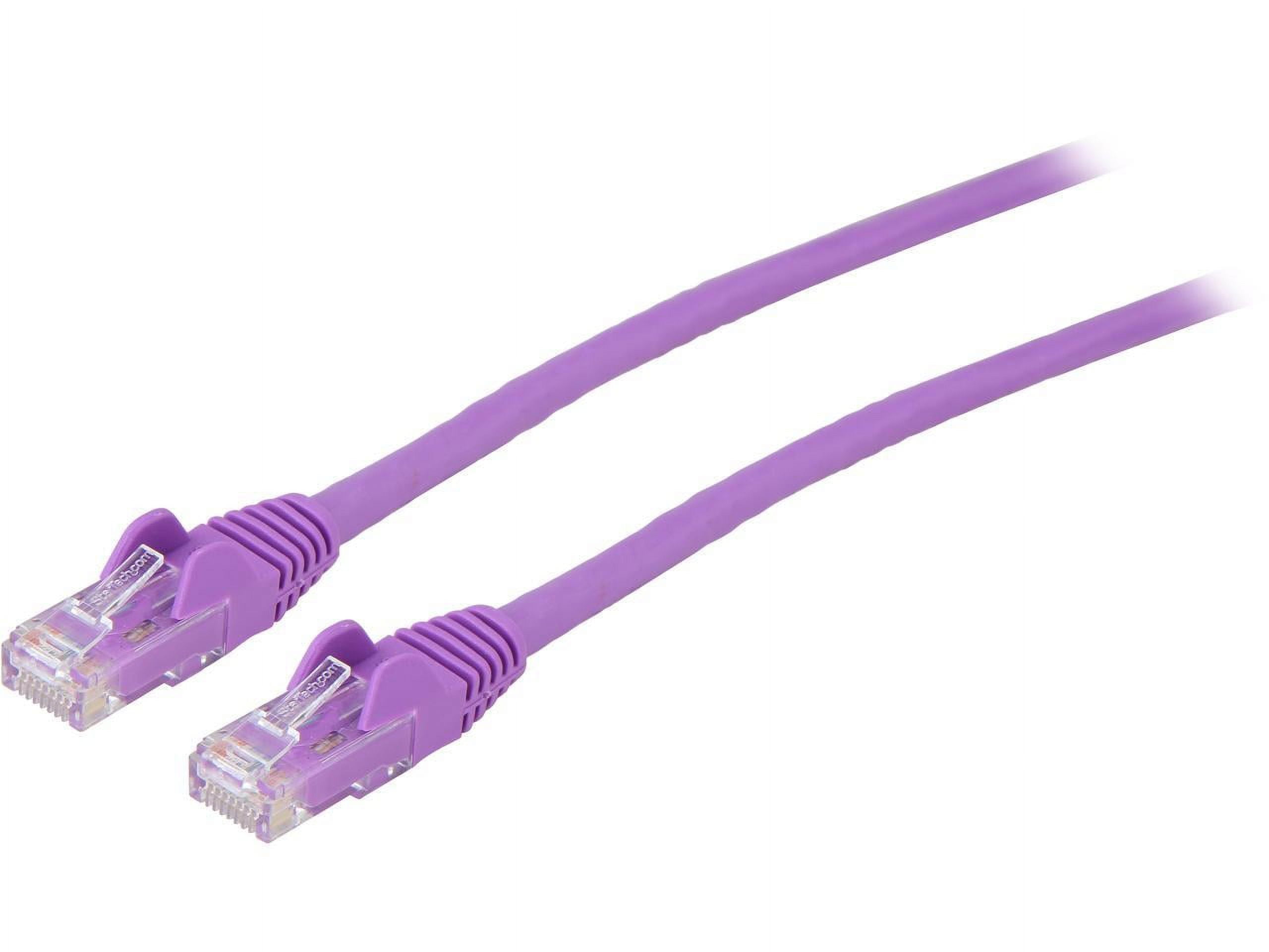 StarTech N6PATCH6PL StarTech.com Cat6 Patch Cable - 6 ft. - Purple ...