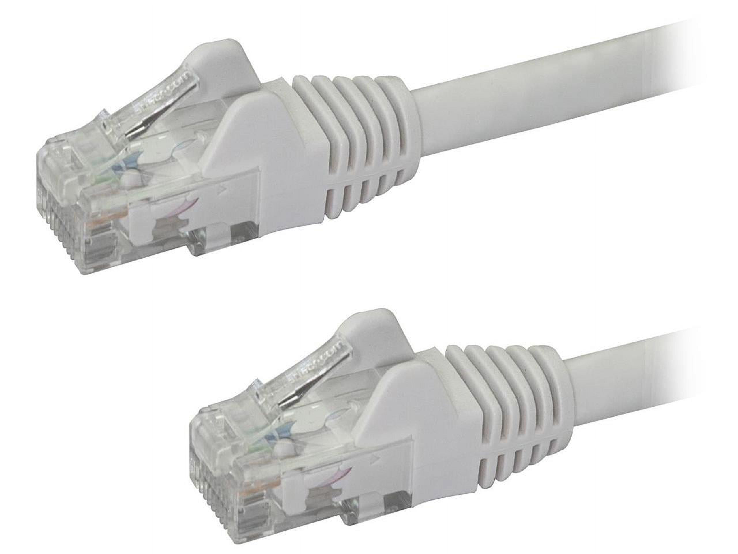 StarTech 6ft Cat6 UTP Ethernet Snagless Patch Cable - White - Walmart.com