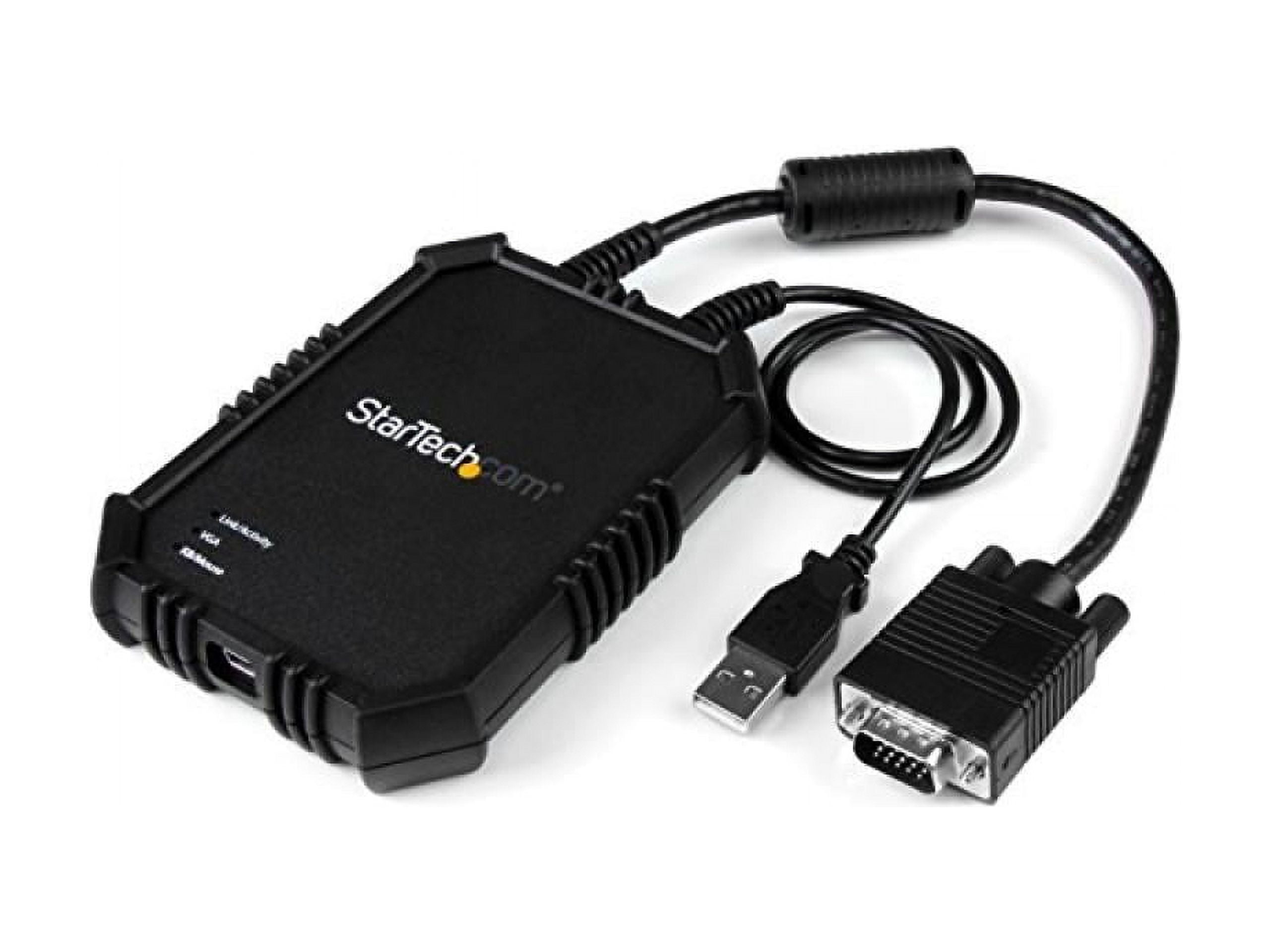 StarTech NOTECONS02X Laptop to Server KVM Console with Rugged Housing ...