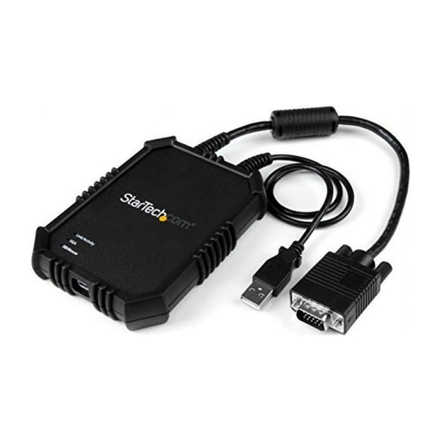 StarTech NOTECONS02X Laptop to Server KVM Console with Rugged Housing ...