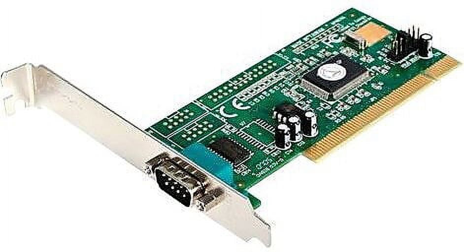 StarTech PCI1S550 1 Port PCI RS232 Serial Adapter Card - Walmart.com