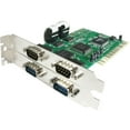 StarTech PCI4S550N 4 Port PCI Serial Adapter Card - Walmart.com