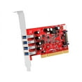 StarTech PCIUSB3S4 4 Port Pci Usb 3.0 Card W/ Sata Power - Walmart.com