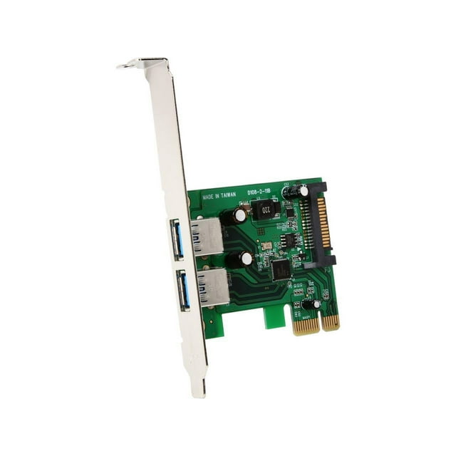 StarTech PEXUSB3S24 2 Port Pcie Usb 3.0 Card Adapter W/ Uasp - Walmart.com
