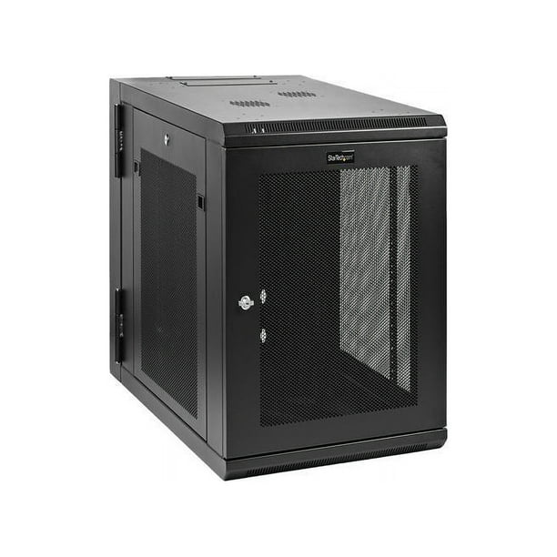 StarTech RK1232WALHM Wall Mount Server Rack Cabinet - 12U Rack - 32 in ...