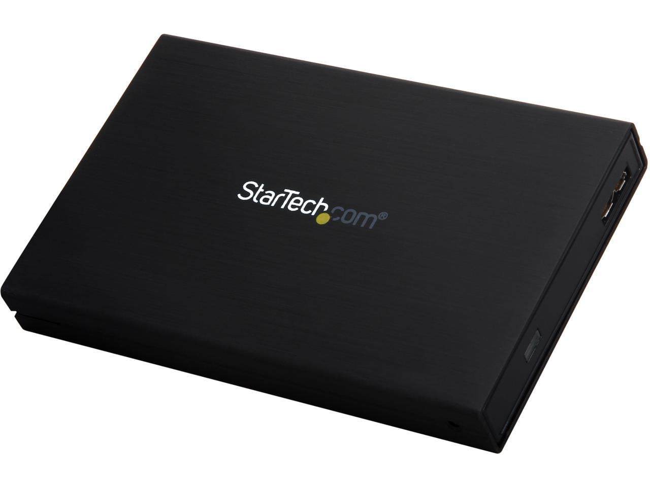 StarTech.com 2.5" Hard Drive Enclosure, Supports UASP, SATA 6Gbps, USB ...