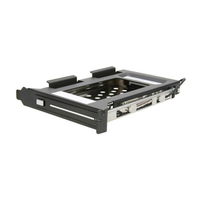 StarTech S25SLOTR 2.5in SATA Removable Hard Drive Bay for PC Expansion ...