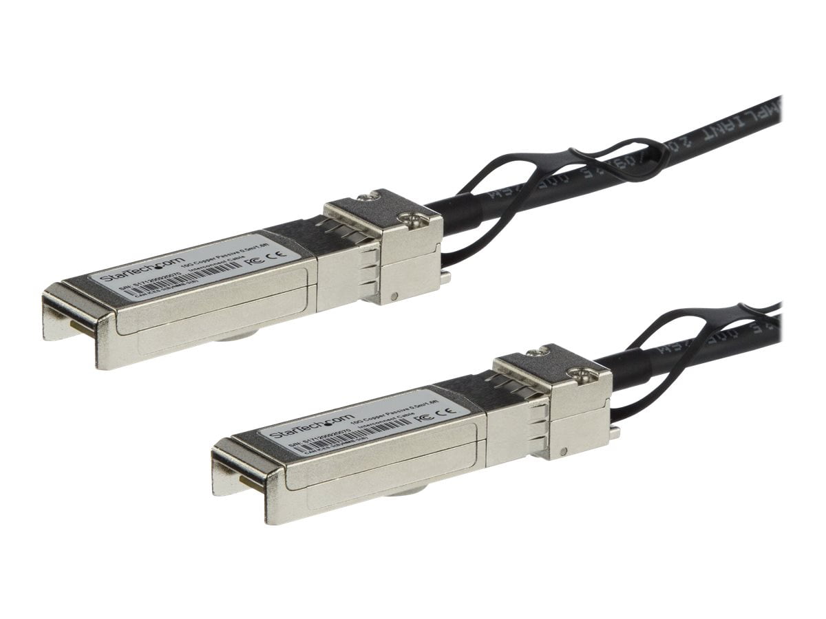 StarTech SFP+ Direct Attach Cable - MSA Compliant - 0.5 m / 1.6 ft ...