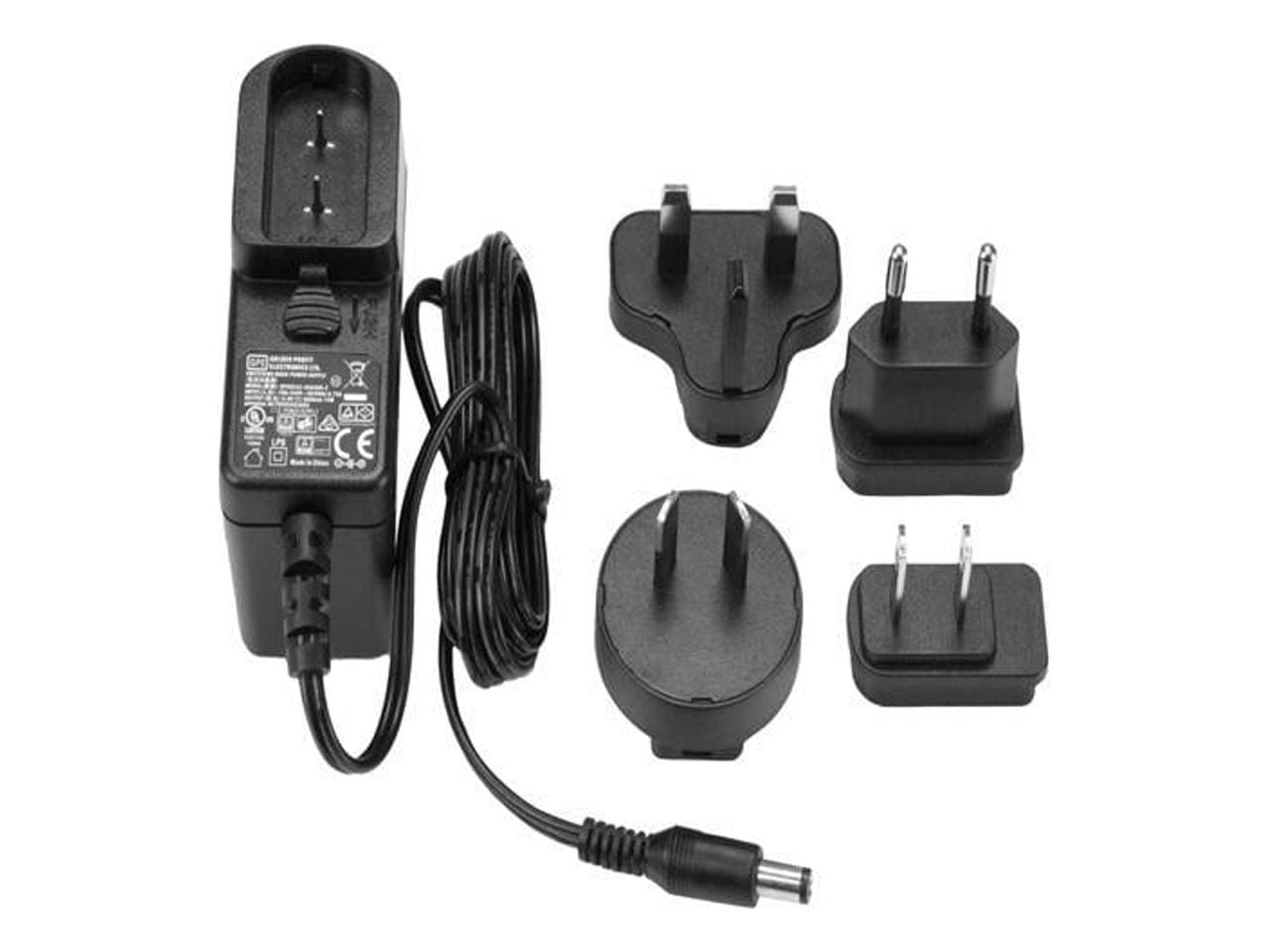 StarTech SVA5N3NEUA Replacement 5V DC Power Adapter - 5 Volts, 3 Amps ...